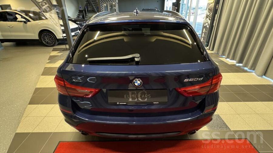 Zils BMW 520 2019 Rīga, ar dzinēja tilpumu 2.00 L un nobraukumu 249 tūkst. km par 16990 €, foto 7 vietnē AUTOMOTO.COM.LV