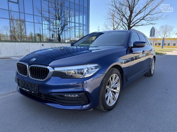 Blue BMW 520 2019 in Kaunas, with an engine capacity of 2.00 L and mileage of 301 thousand km for 13850 €, photo 3 on AUTOMOTO.COM.LV