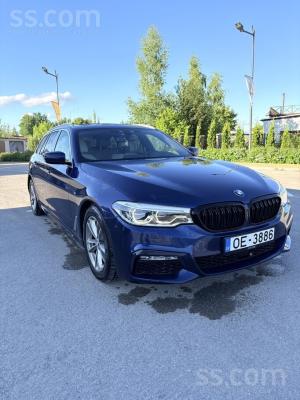 Zils BMW 520 2019 Aizkraukle, ar dzinēja tilpumu 2.00 L un nobraukumu 318 tūkst. km par 18200 €, foto 3 vietnē AUTOMOTO.COM.LV