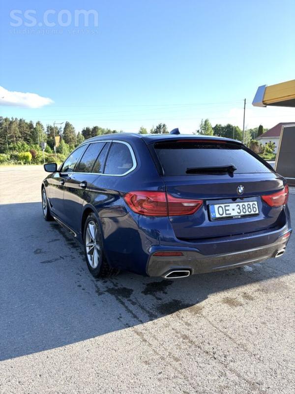 Zils BMW 520 2019 Aizkraukle, ar dzinēja tilpumu 2.00 L un nobraukumu 318 tūkst. km par 18200 €, foto 3 vietnē AUTOMOTO.COM.LV