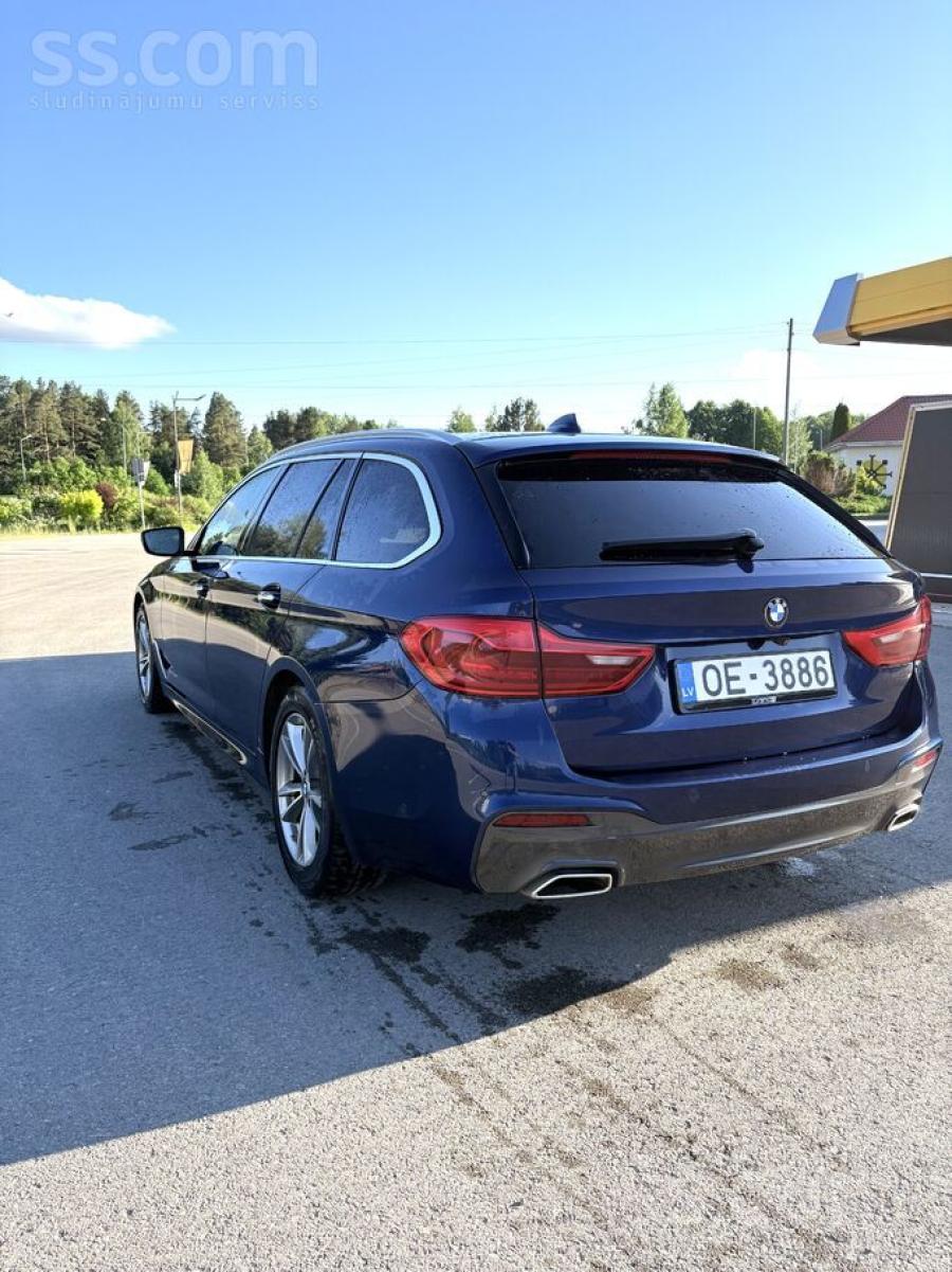 Zils BMW 520 2019 Aizkraukle, ar dzinēja tilpumu 2.00 L un nobraukumu 318 tūkst. km par 18200 €, foto 4 vietnē AUTOMOTO.COM.LV