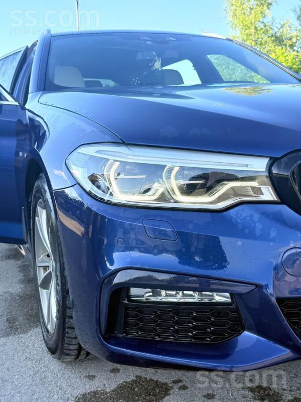 Zils BMW 520 2019 Aizkraukle, ar dzinēja tilpumu 2.00 L un nobraukumu 318 tūkst. km par 18200 €, foto 7 vietnē AUTOMOTO.COM.LV