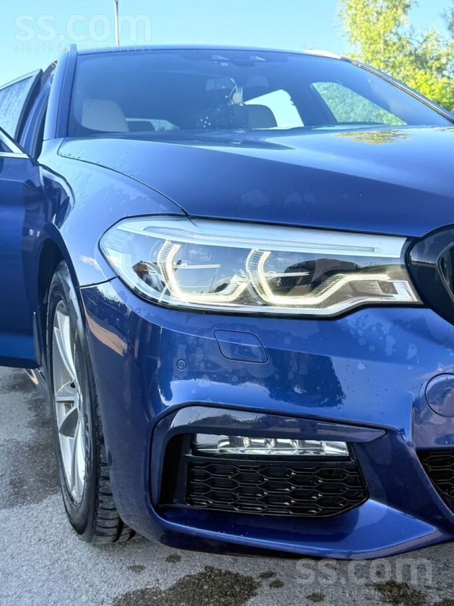 Zils BMW 520 2019 Aizkraukle, ar dzinēja tilpumu 2.00 L un nobraukumu 318 tūkst. km par 18200 €, foto 8 vietnē AUTOMOTO.COM.LV