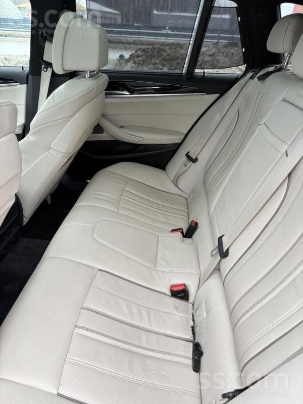 Zils BMW 520 2019 Aizkraukle, ar dzinēja tilpumu 2.00 L un nobraukumu 318 tūkst. km par 18200 €, foto 8 vietnē AUTOMOTO.COM.LV