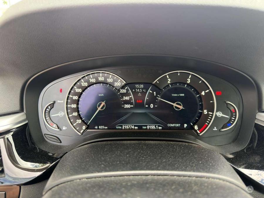 Синий БМВ 520 2019 в Паневежис, объемом двигателя 2.00 л и пробегом 216 тыс. км за 14999 €, фото 22 на AUTOMOTO.COM.LV