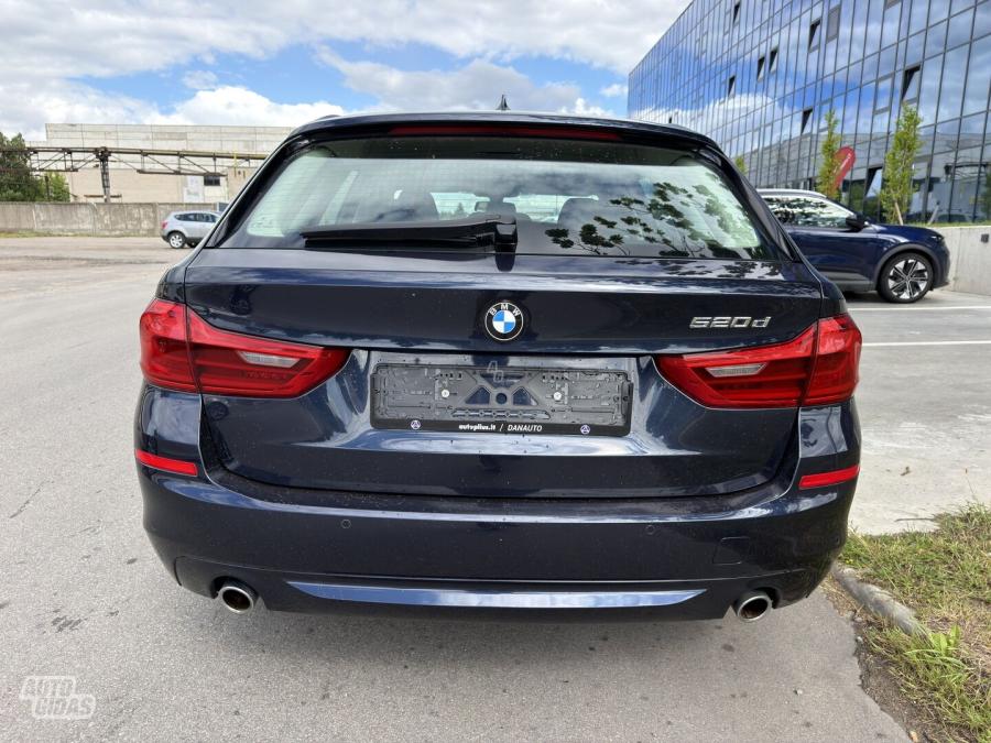 Синий БМВ 520 2019 в Паневежис, объемом двигателя 2.00 л и пробегом 216 тыс. км за 14999 €, фото 10 на AUTOMOTO.COM.LV