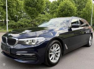 Blue BMW 520 2019 in Kaunas, with an engine capacity of 2.00 L and mileage of 275 thousand km for 13900 €, photo  on AUTOMOTO.COM.LV