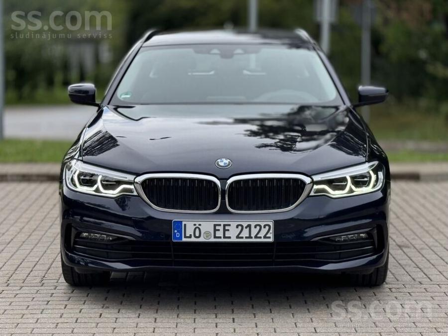 Blue BMW 520 2019 in Jurmala, with an engine capacity of 2.00 L and mileage of 0 thousand km for 17900 €, photo 4 on AUTOMOTO.COM.LV