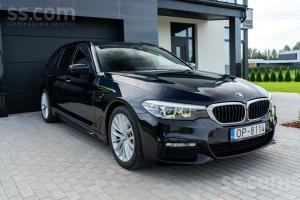 Blue BMW 520 2019 in Riga, with an engine capacity of 2.00 L and mileage of 178 thousand km for 16000 €, photo 4 on AUTOMOTO.COM.LV