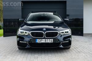 Blue BMW 520 2019 in Riga, with an engine capacity of 2.00 L and mileage of 178 thousand km for 16000 €, photo 6 on AUTOMOTO.COM.LV
