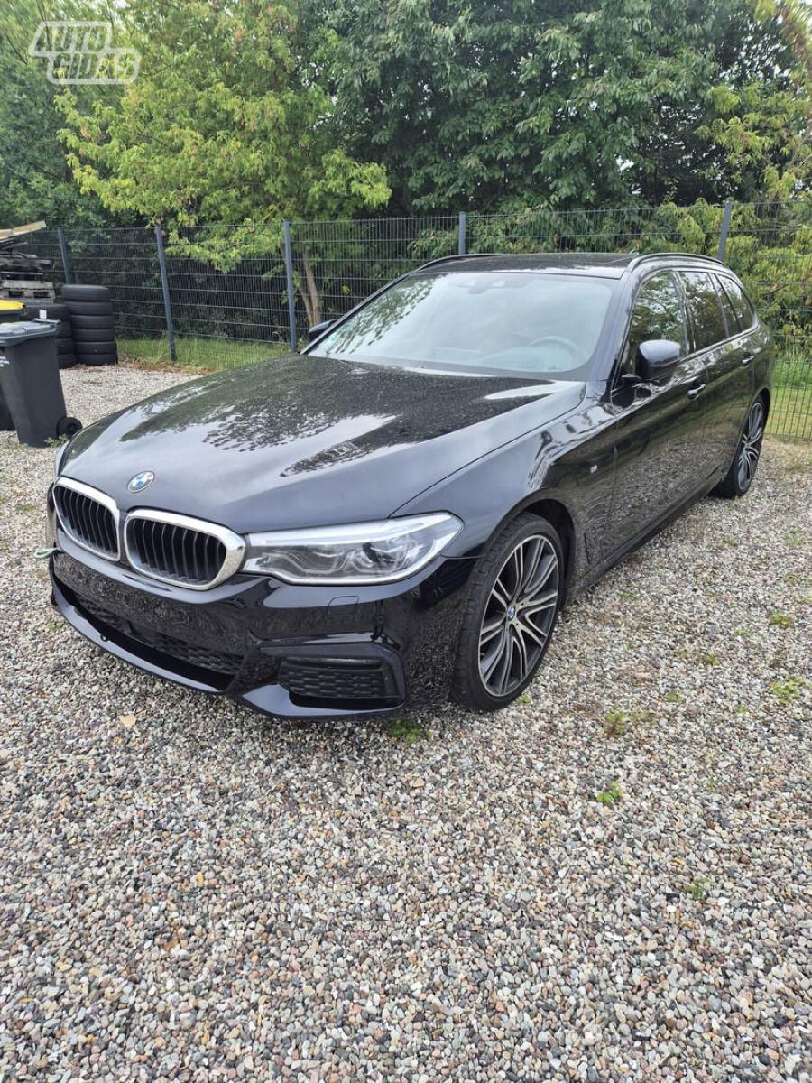 Blue BMW 520 2019 in Vilnius, with an engine capacity of 2.00 L and mileage of 187 thousand km for 14000 €, photo 3 on AUTOMOTO.COM.LV