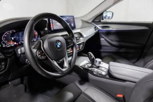 Blue BMW 520 2020 in Vilnius, with an engine capacity of 2.00 L and mileage of 155 thousand km for 29991 €, photo 12 on AUTOMOTO.COM.LV