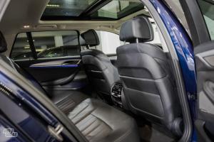 Blue BMW 520 2020 in Vilnius, with an engine capacity of 2.00 L and mileage of 155 thousand km for 29991 €, photo 23 on AUTOMOTO.COM.LV