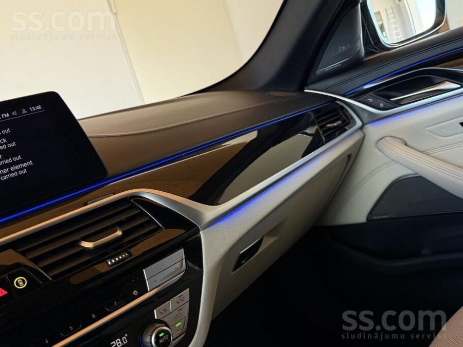 Zils BMW 520 2020 Tukums, ar dzinēja tilpumu 2.00 L un nobraukumu 225 tūkst. km par 21500 €, foto 17 vietnē AUTOMOTO.COM.LV