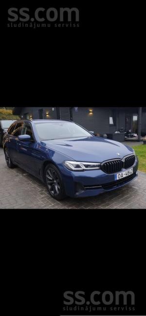 Zils BMW 520 2021 Rīga, ar dzinēja tilpumu 2.00 L un nobraukumu 194 tūkst. km par 25500 €, foto  vietnē AUTOMOTO.COM.LV