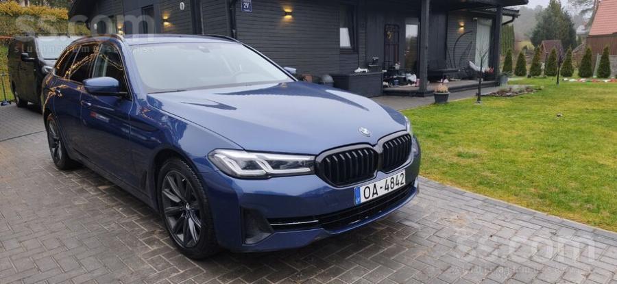 Zils BMW 520 2021 Rīga, ar dzinēja tilpumu 2.00 L un nobraukumu 194 tūkst. km par 25500 €, foto 3 vietnē AUTOMOTO.COM.LV