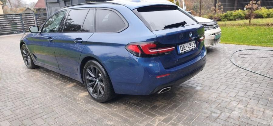 Zils BMW 520 2021 Rīga, ar dzinēja tilpumu 2.00 L un nobraukumu 194 tūkst. km par 25500 €, foto 6 vietnē AUTOMOTO.COM.LV
