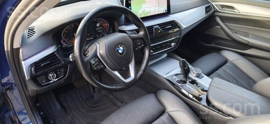 Zils BMW 520 2021 Rīga, ar dzinēja tilpumu 2.00 L un nobraukumu 194 tūkst. km par 25500 €, foto 22 vietnē AUTOMOTO.COM.LV