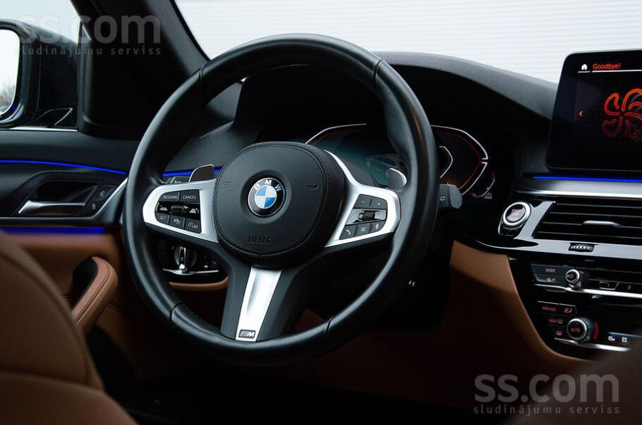 Zils BMW 520 2022 Rīga, ar dzinēja tilpumu 2.00 L un nobraukumu 94 tūkst. km par 33000 €, foto 8 vietnē AUTOMOTO.COM.LV