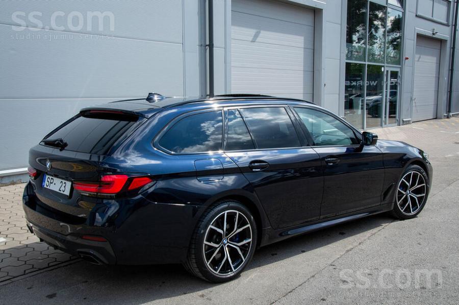 Zils BMW 520 2022 Rīga, ar dzinēja tilpumu 2.00 L un nobraukumu 94 tūkst. km par 33000 €, foto 10 vietnē AUTOMOTO.COM.LV