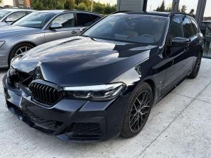 Blue BMW 520 2022 in Utena, with an engine capacity of 2.00 L and mileage of 300 thousand km for 15500 €, photo  on AUTOMOTO.COM.LV