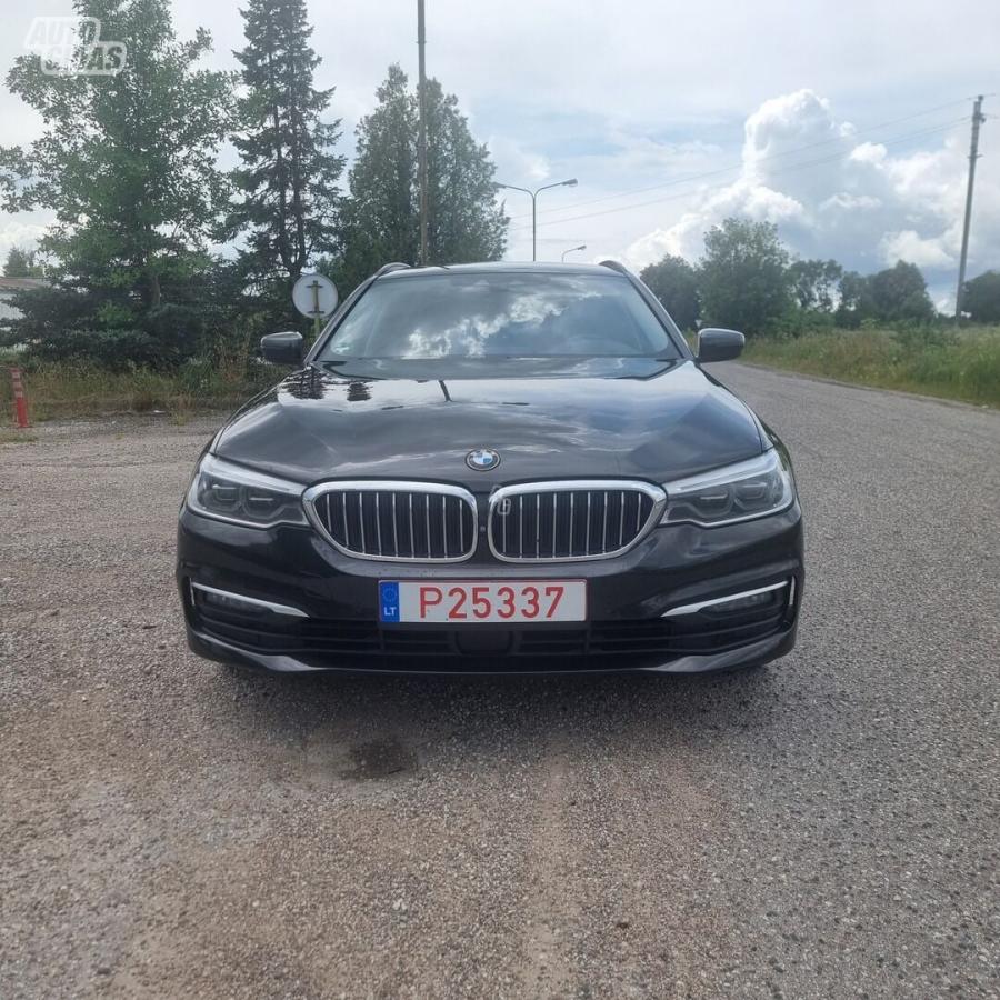 Brown BMW 520 2018 in Vilnius, with an engine capacity of 2.00 L and mileage of 225 thousand km for 16200 €, photo 1 on AUTOMOTO.COM.LV
