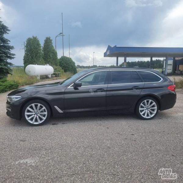 Brown BMW 520 2018 in Vilnius, with an engine capacity of 2.00 L and mileage of 225 thousand km for 16200 €, photo 3 on AUTOMOTO.COM.LV