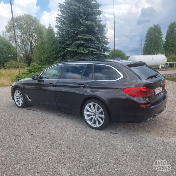 Brown BMW 520 2018 in Vilnius, with an engine capacity of 2.00 L and mileage of 225 thousand km for 16200 €, photo 4 on AUTOMOTO.COM.LV