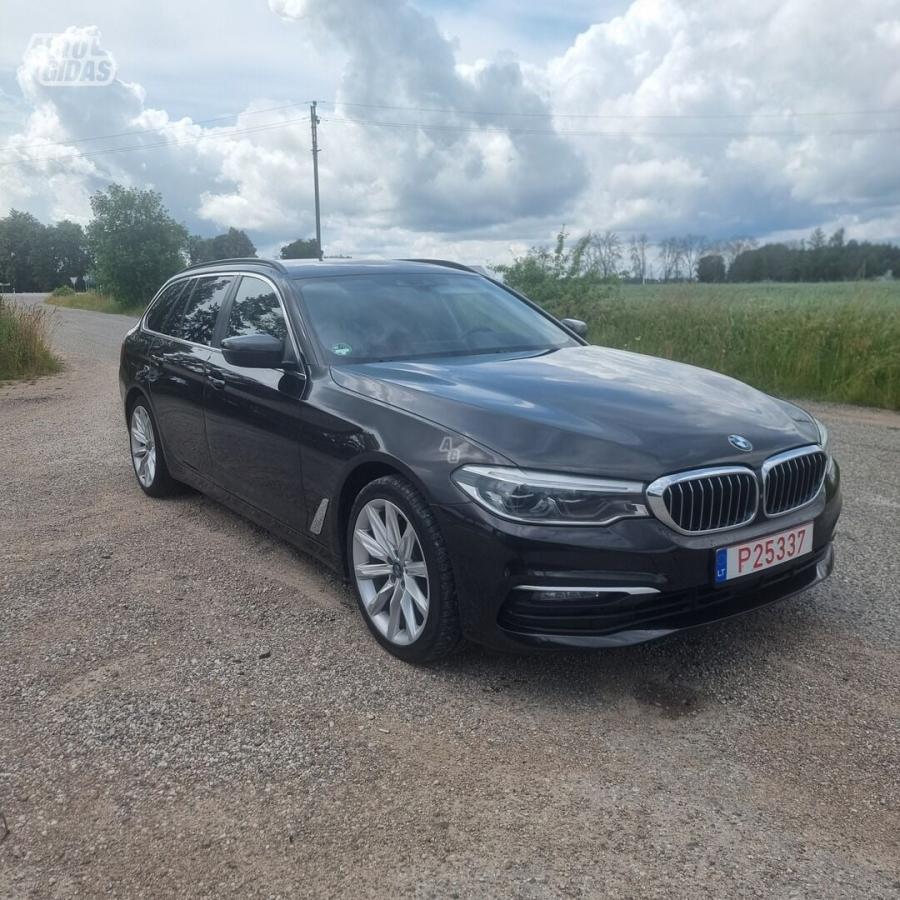 Brown BMW 520 2018 in Vilnius, with an engine capacity of 2.00 L and mileage of 225 thousand km for 16200 €, photo 6 on AUTOMOTO.COM.LV