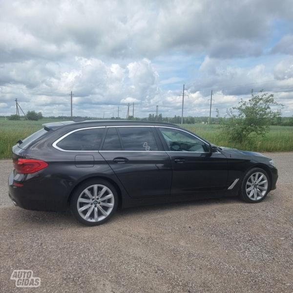Brown BMW 520 2018 in Vilnius, with an engine capacity of 2.00 L and mileage of 225 thousand km for 16200 €, photo 6 on AUTOMOTO.COM.LV