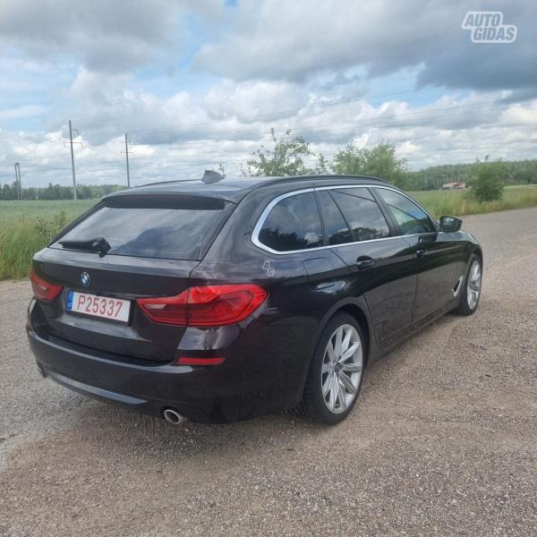 Brown BMW 520 2018 in Vilnius, with an engine capacity of 2.00 L and mileage of 225 thousand km for 16200 €, photo 7 on AUTOMOTO.COM.LV