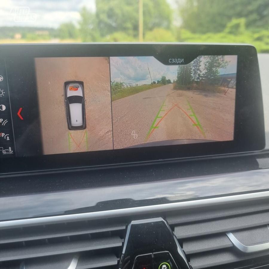 Brown BMW 520 2018 in Vilnius, with an engine capacity of 2.00 L and mileage of 225 thousand km for 16200 €, photo 20 on AUTOMOTO.COM.LV