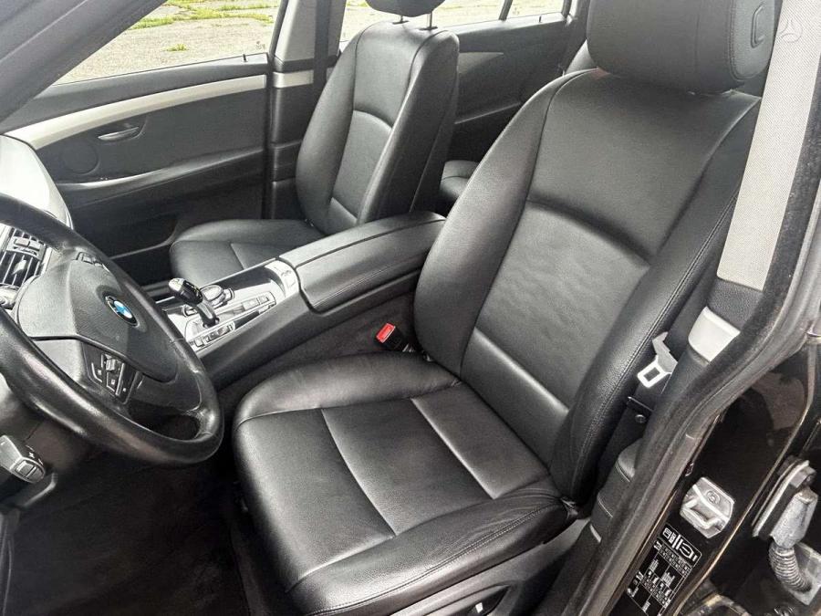 Brown BMW 520 2014 in Utena, with an engine capacity of 2.00 L and mileage of 251 thousand km for 11999 €, photo 20 on AUTOMOTO.COM.LV