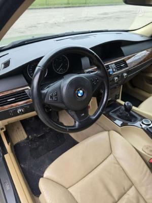 Brown BMW 520 2007 in Marijampole, with an engine capacity of 2.00 L and mileage of 396 thousand km for 3600 €, photo 9 on AUTOMOTO.COM.LV