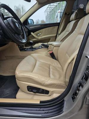Brown BMW 520 2007 in Marijampole, with an engine capacity of 2.00 L and mileage of 396 thousand km for 3600 €, photo 8 on AUTOMOTO.COM.LV