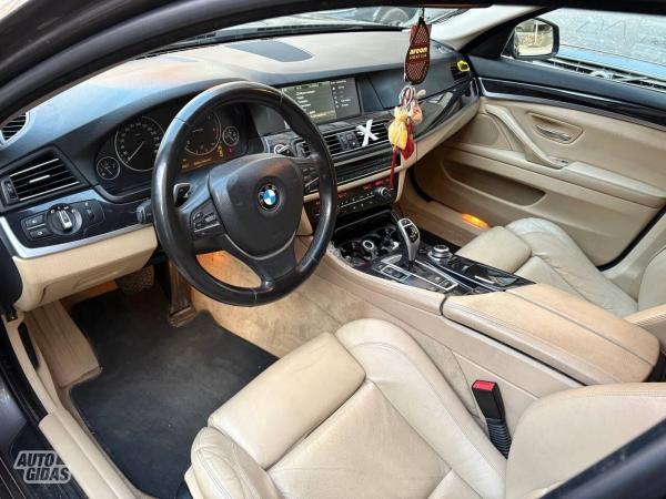 Brown BMW 520 2010 in Vilnius, with an engine capacity of 2.00 L and mileage of 290 thousand km for 7200 €, photo 8 on AUTOMOTO.COM.LV