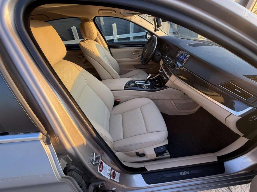 Brūns BMW 520 2010 Kauņa, ar dzinēja tilpumu 2.00 L un nobraukumu 379 tūkst. km par 7700 €, foto 18 vietnē AUTOMOTO.COM.LV