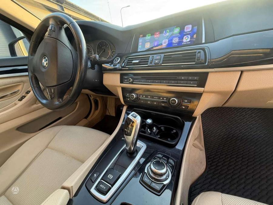 Brūns BMW 520 2010 Kauņa, ar dzinēja tilpumu 2.00 L un nobraukumu 379 tūkst. km par 7700 €, foto 20 vietnē AUTOMOTO.COM.LV