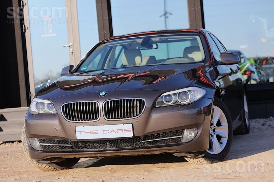 Brūns BMW 520 2011 Tukums, ar dzinēja tilpumu 2.00 L un nobraukumu 202 tūkst. km par 9990 €, foto 6 vietnē AUTOMOTO.COM.LV