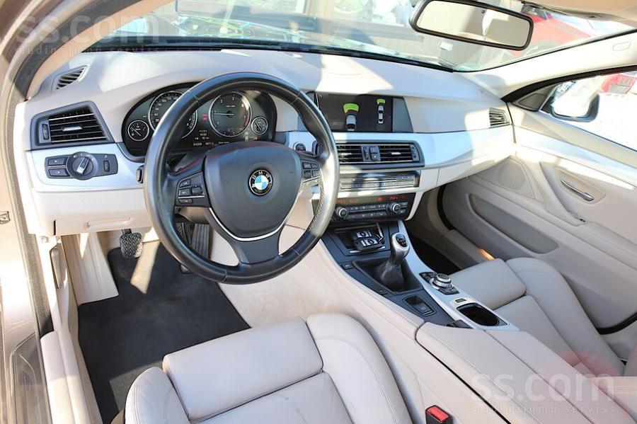 Brūns BMW 520 2011 Tukums, ar dzinēja tilpumu 2.00 L un nobraukumu 202 tūkst. km par 9990 €, foto 8 vietnē AUTOMOTO.COM.LV