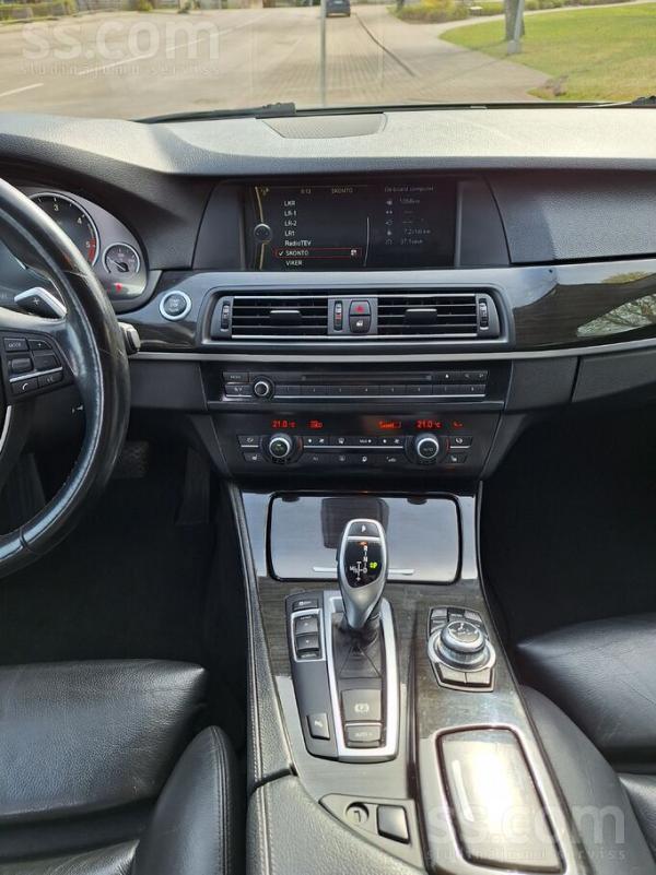 Brūns BMW 520 2011 Alūksne, ar dzinēja tilpumu 2.00 L un nobraukumu 284 tūkst. km par 8900 €, foto 5 vietnē AUTOMOTO.COM.LV