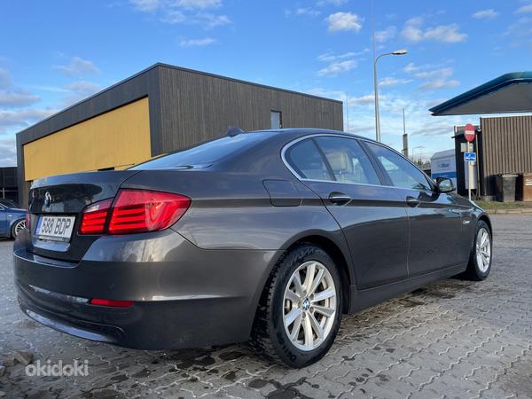 Brown BMW 520 2011 in Tartu, with an engine capacity of 2.00 L and mileage of 319 thousand km for 10350 €, photo 4 on AUTOMOTO.COM.LV