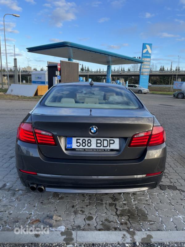 Brown BMW 520 2011 in Tartu, with an engine capacity of 2.00 L and mileage of 319 thousand km for 10350 €, photo 5 on AUTOMOTO.COM.LV