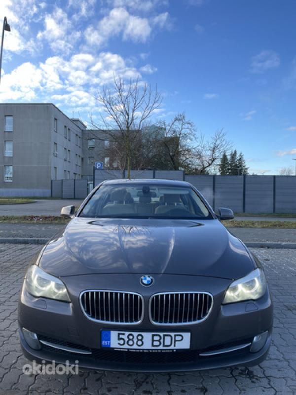 Brown BMW 520 2011 in Tartu, with an engine capacity of 2.00 L and mileage of 319 thousand km for 10350 €, photo 6 on AUTOMOTO.COM.LV