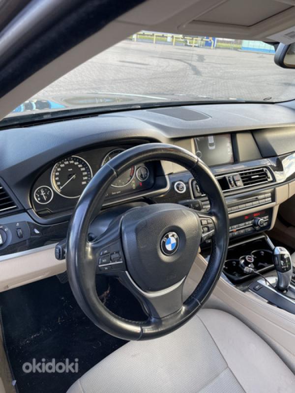 Brown BMW 520 2011 in Tartu, with an engine capacity of 2.00 L and mileage of 319 thousand km for 10350 €, photo 9 on AUTOMOTO.COM.LV