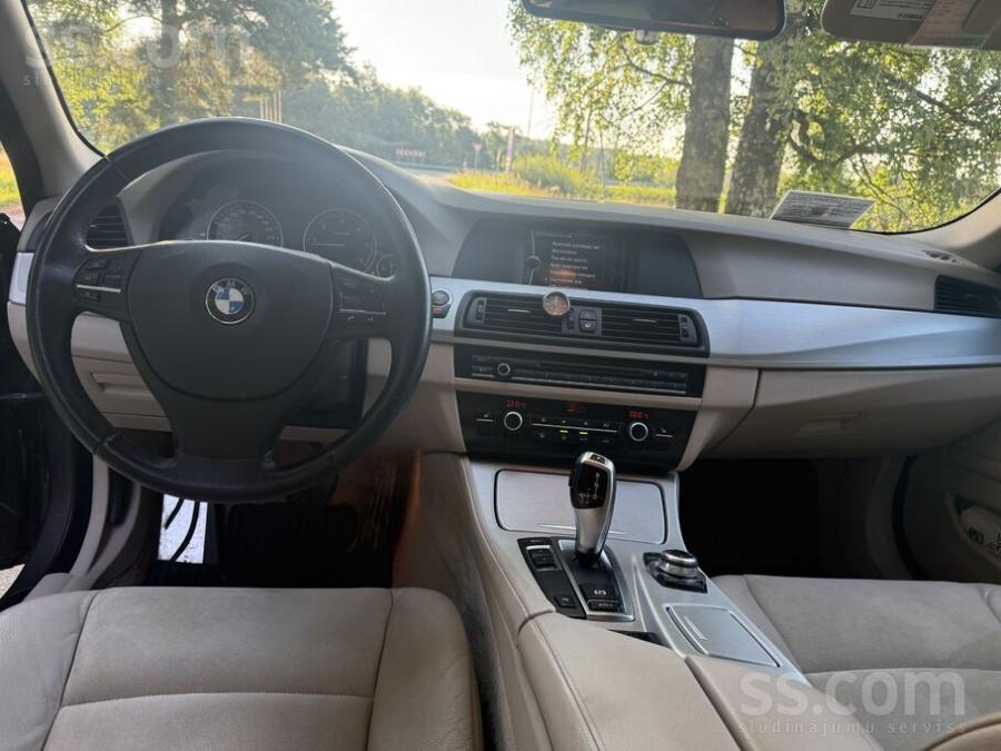Brūns BMW 520 2011 Jelgava, ar dzinēja tilpumu 2.00 L un nobraukumu 300 tūkst. km par 8200 €, foto 6 vietnē AUTOMOTO.COM.LV