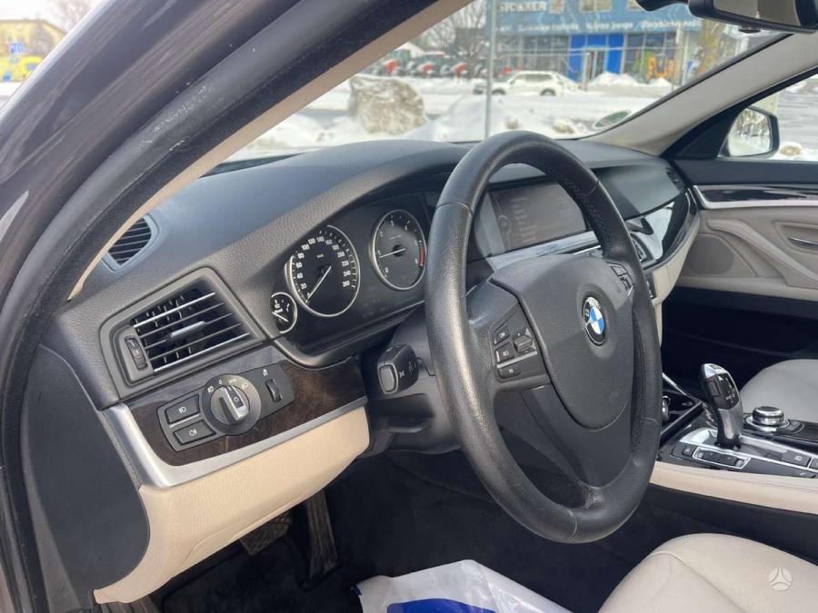 Brūns BMW 520 2012 Kauņa, ar dzinēja tilpumu 2.00 L un nobraukumu 278 tūkst. km par 7950 €, foto 18 vietnē AUTOMOTO.COM.LV