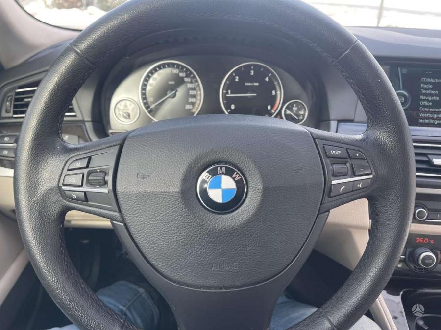 Brūns BMW 520 2012 Kauņa, ar dzinēja tilpumu 2.00 L un nobraukumu 278 tūkst. km par 7950 €, foto 19 vietnē AUTOMOTO.COM.LV