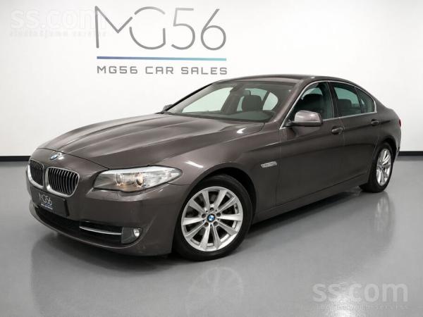 Brown BMW 520 2012 in Riga, with an engine capacity of 2.00 L and mileage of 232 thousand km for 7900 €, photo 1 on AUTOMOTO.COM.LV