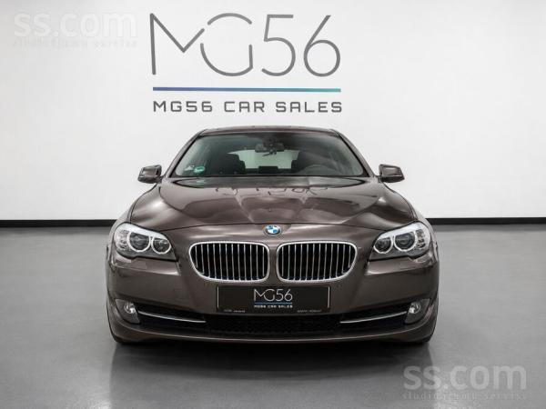 Brown BMW 520 2012 in Riga, with an engine capacity of 2.00 L and mileage of 232 thousand km for 7900 €, photo 3 on AUTOMOTO.COM.LV